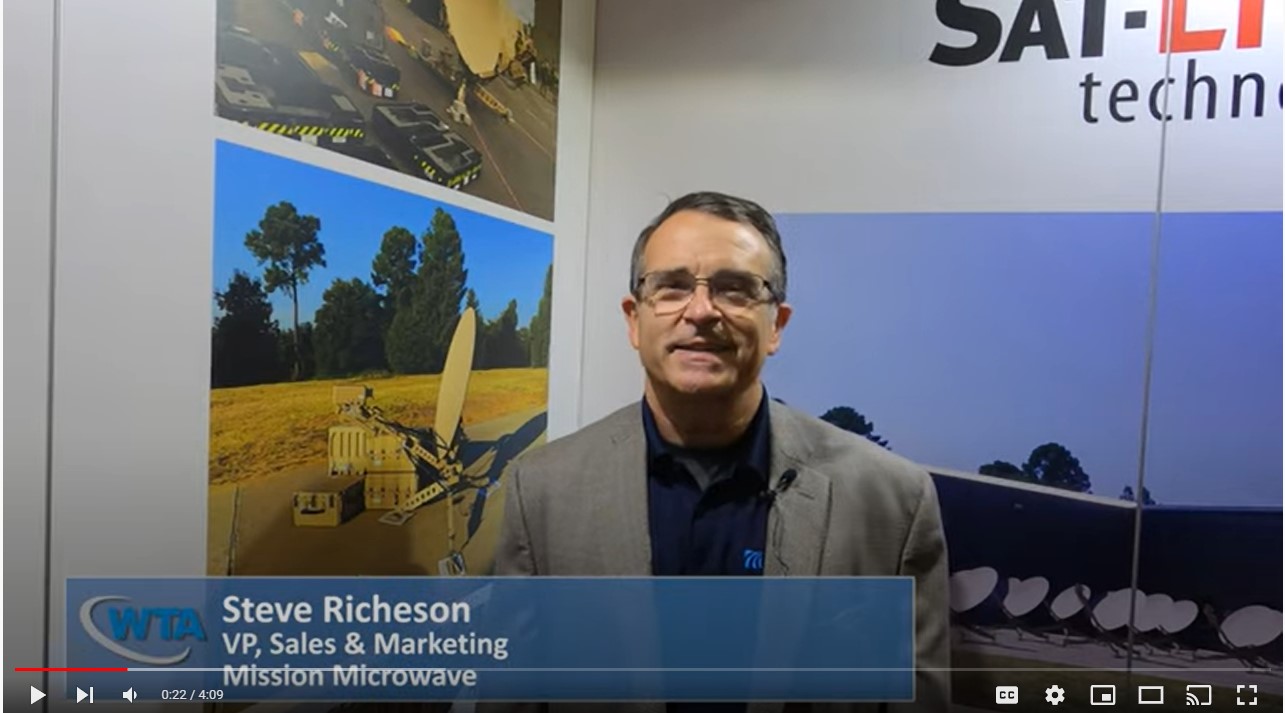VIDEO: Mission Microwave WTA Interview at IBC 2022 - Mission Microwave ...